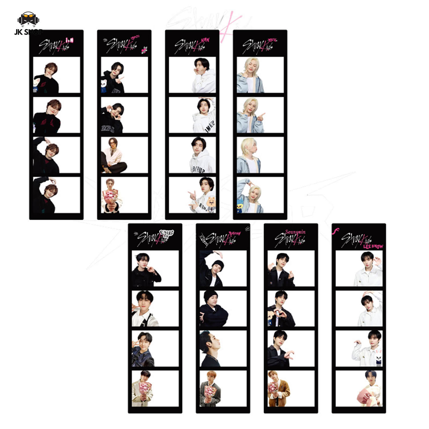Straykids Bias Everyone Transparent Bookmark[New Arrival] – JKreativity ...